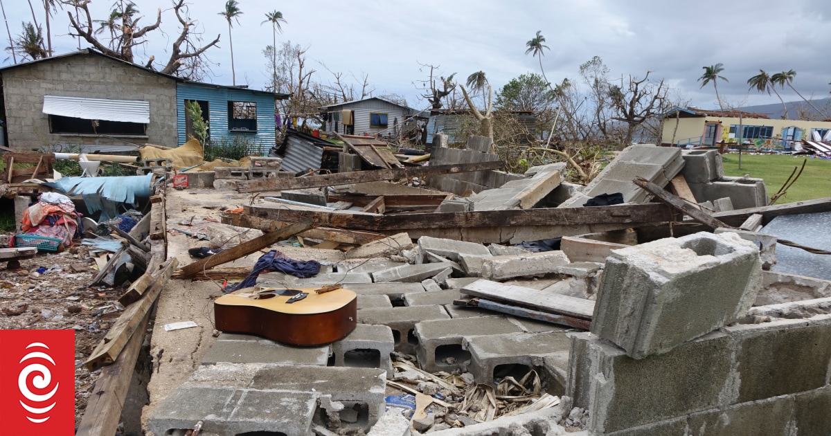 Fiji's cyclone death toll rises to 44 | RNZ News