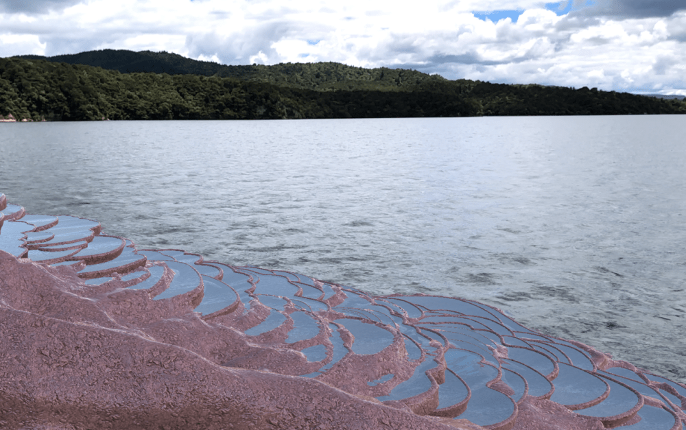 Pink and White Terraces brought to life | RNZ