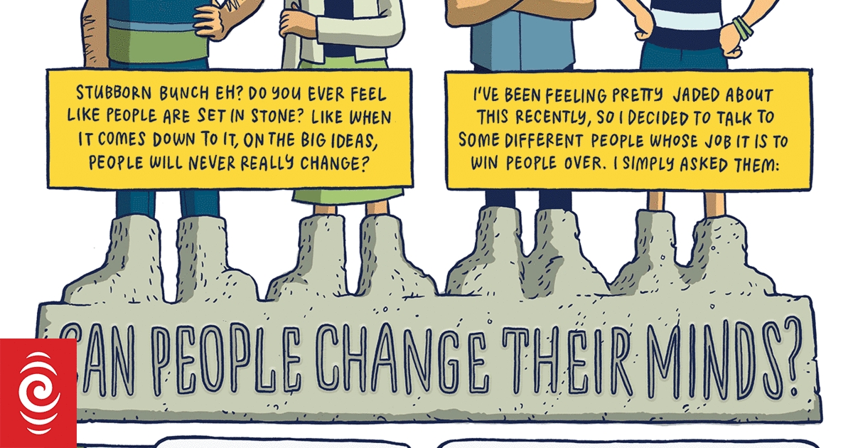 The Pencilsword: Can people change their minds? | RNZ News