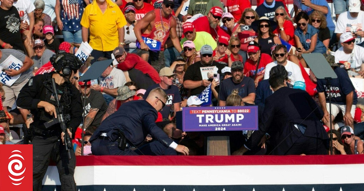 Possible security lapses in focus after Trump rally shooting | RNZ News