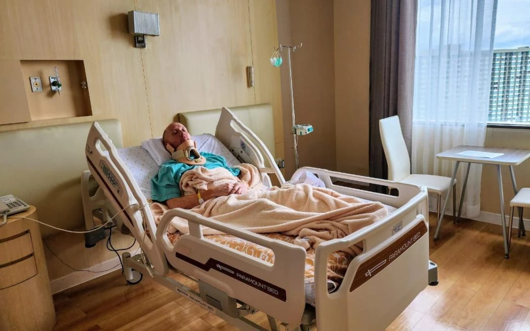 Kiwi in Bangkok hospital with broken back and neck from Singapore ...