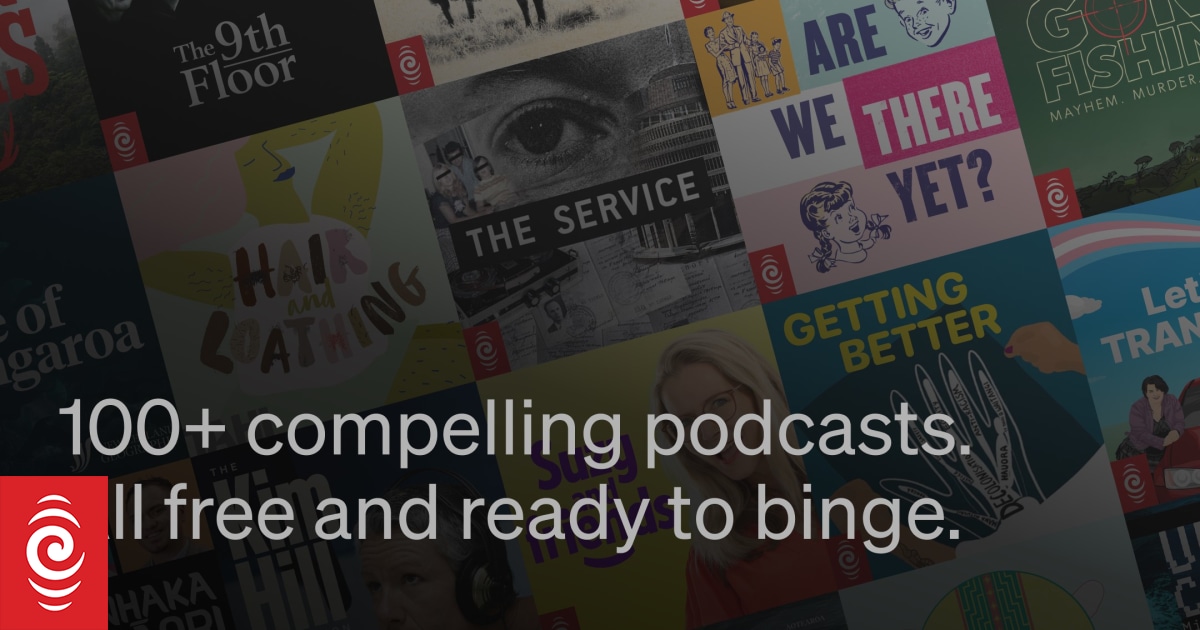 RNZ unveils new podcast section and audio player | RNZ News