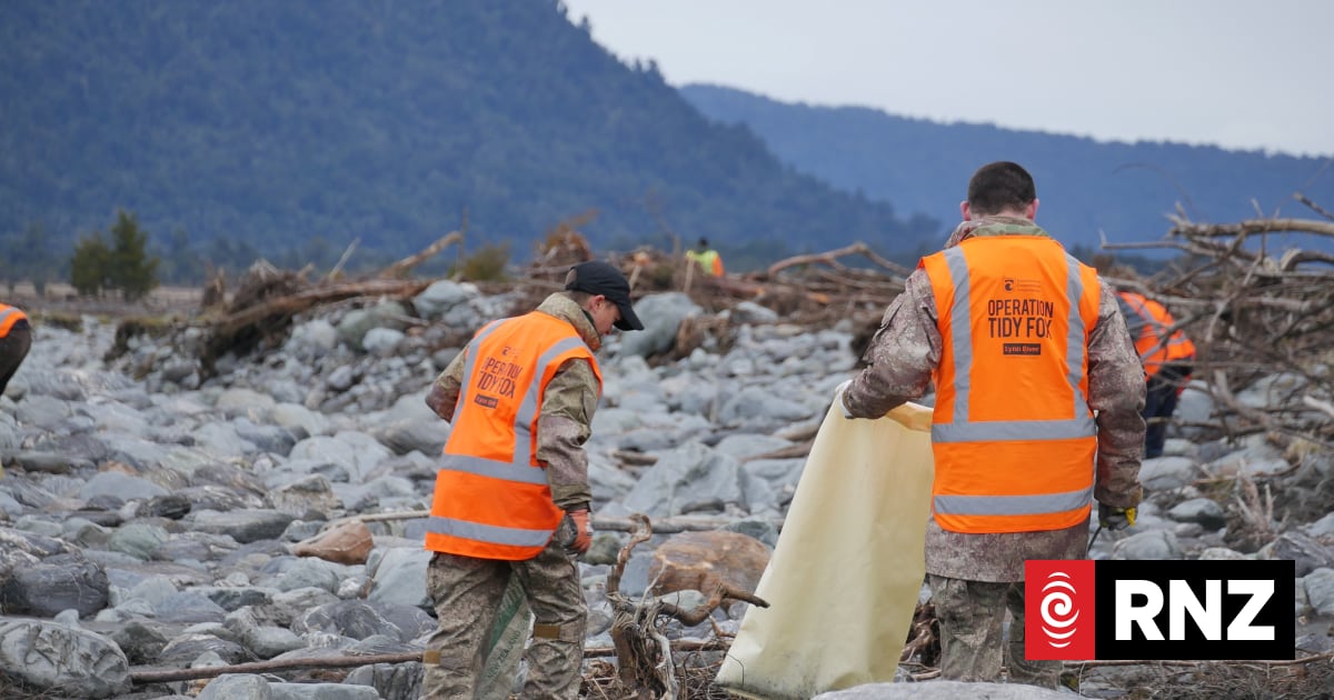 Operation Fox: River clean-up in full force with added support | RNZ