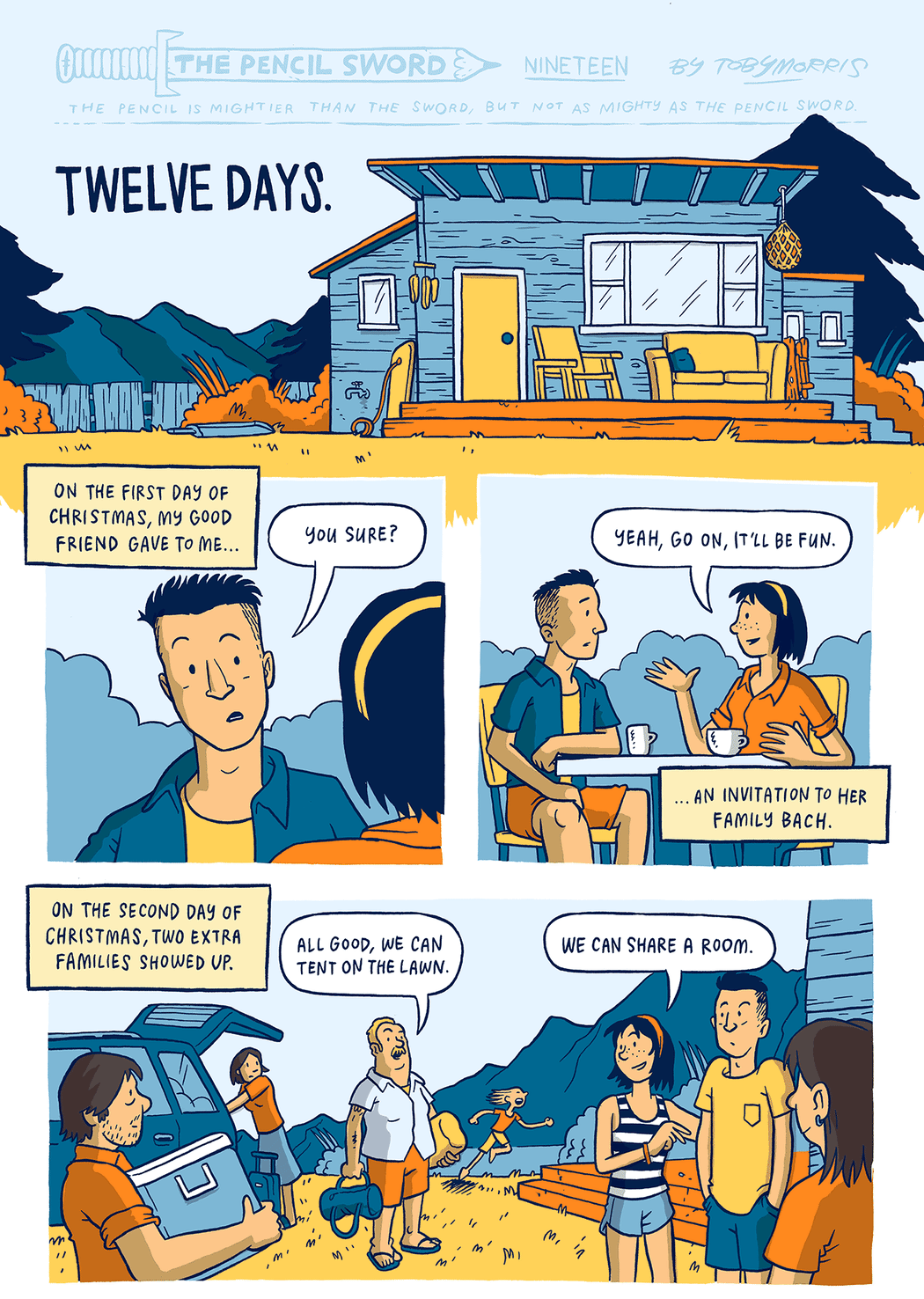 The Pencilsword: Twelve Days | RNZ News