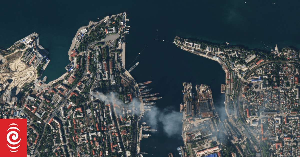 NZ's part in helping Ukraine find new satellite images | RNZ News