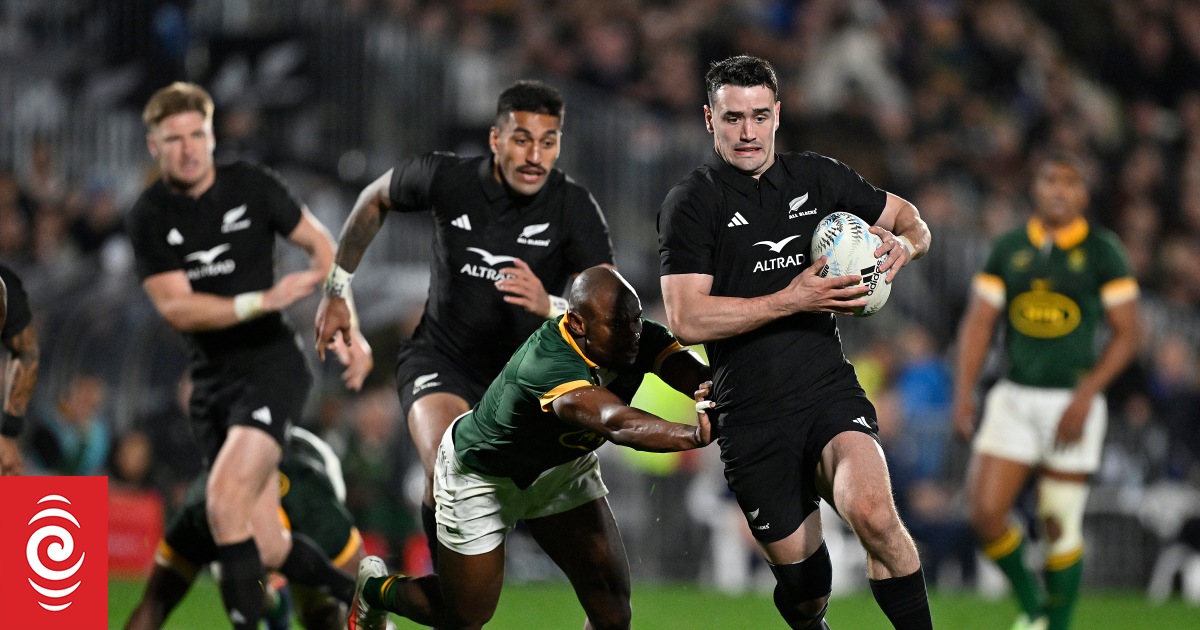 All Blacks win a fast and furious sign as the World Cup looms | RNZ News