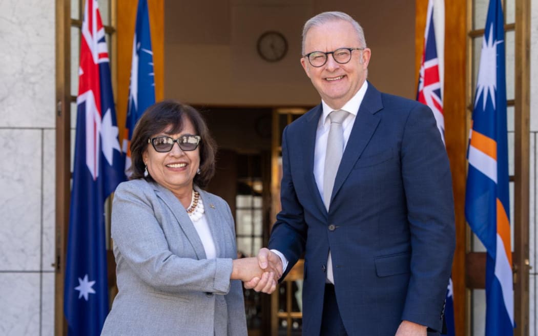 'Renewed chapter': Marshall Islands President Heine meets PM Albanese ...