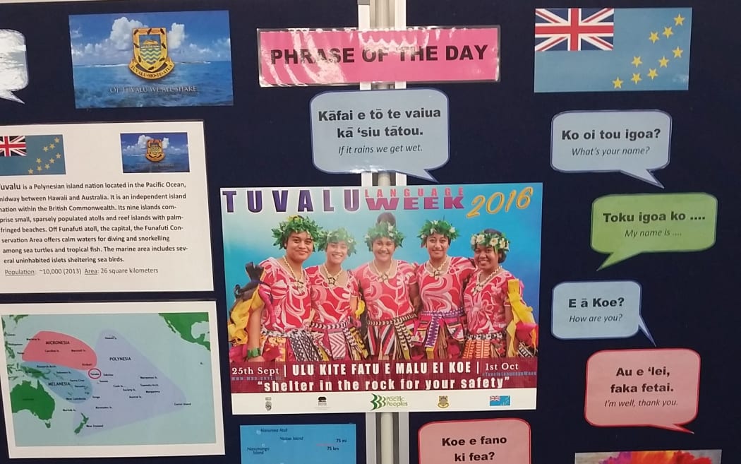 Tuvalu Language Week focuses attention on climate change | RNZ News