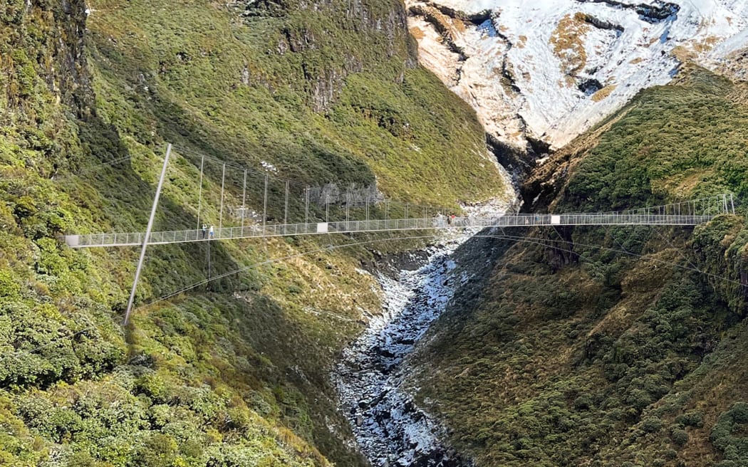New $1m suspension bridge on Mt Taranaki to improve access, safety ...