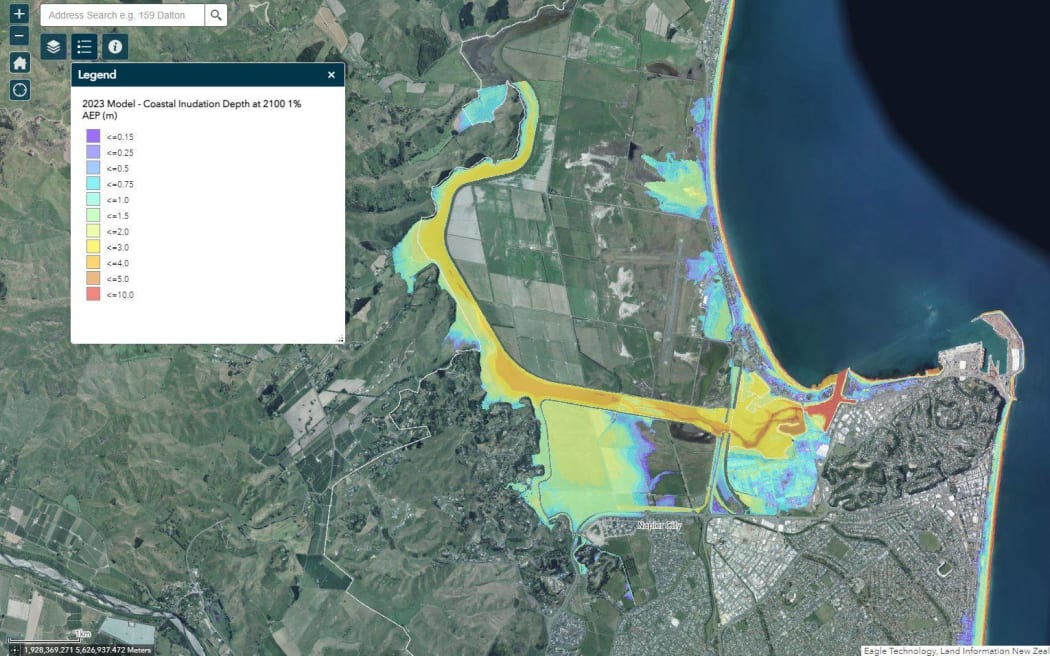 Napier's flooding risks for next 75 years mapped | RNZ News