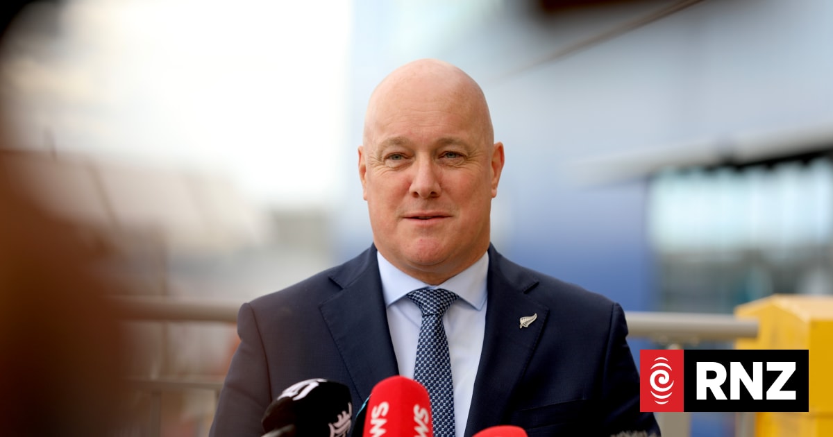 Watch: Christopher Luxon faces questions after Cabinet meeting | RNZ