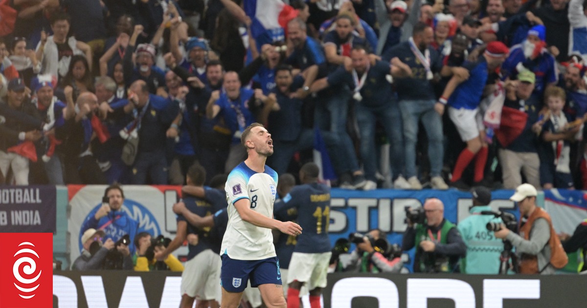 FIFA World Cup: England knocked out by France | RNZ News
