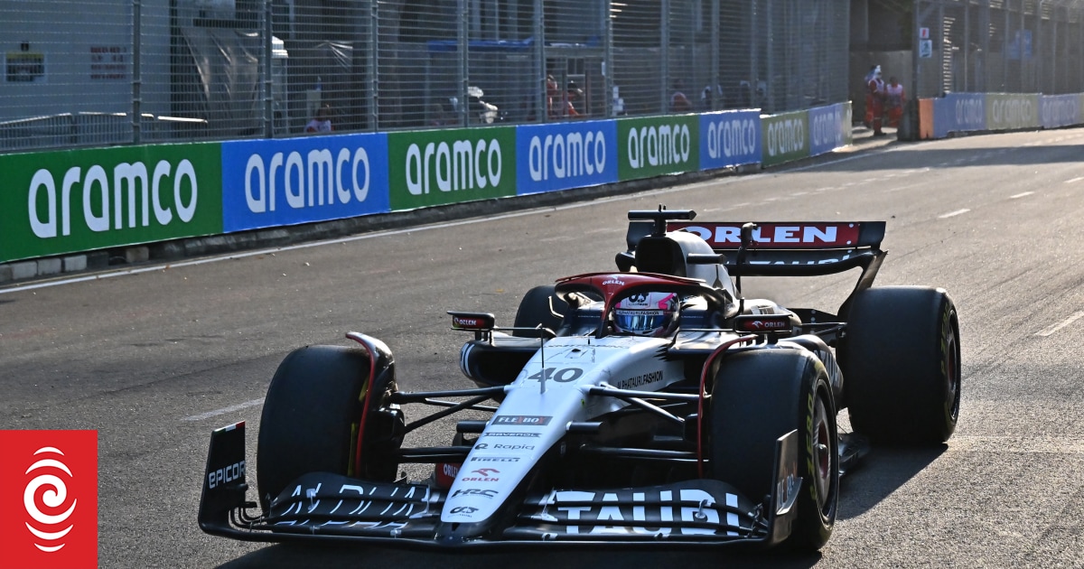 Formula One driver Liam Lawson eliminates world number one | RNZ News