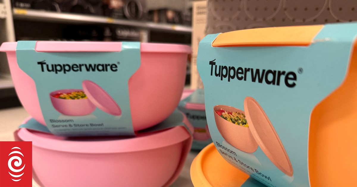 Tupperware files for bankruptcy as its colorful containers lose ...