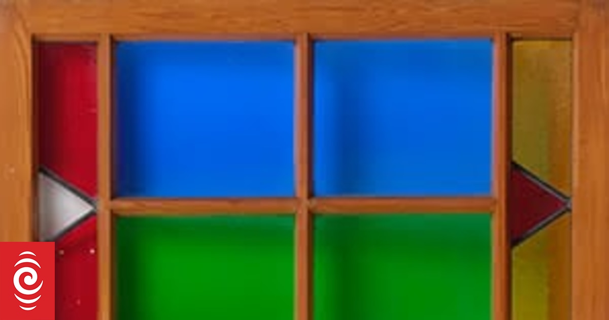 Rare Colin McCahon stained glass work up for auction | RNZ