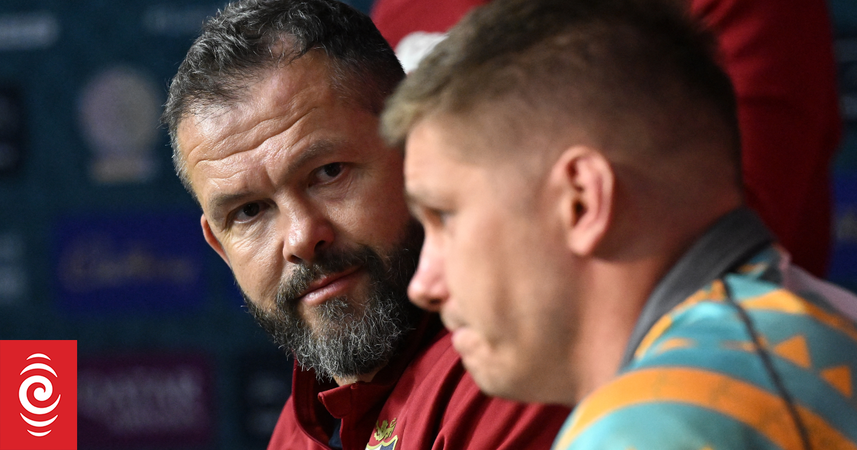 Lions boss treats son Owen Farrell 'like any other player' | RNZ News