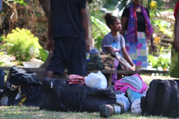 Evacuation of Vanuatu island of Ambae | A Gallery from News | RNZ
