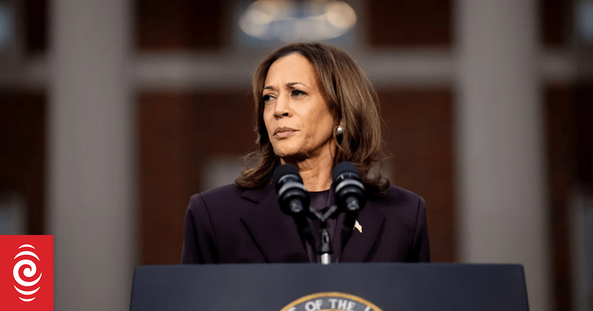 Donald Trump cancels Kamala Harris' Secret Service protection | RNZ News
