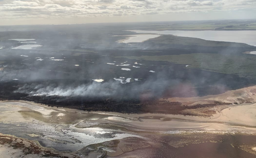 Awarua fire: Iwi fearful of damage to culturally important Waituna ...