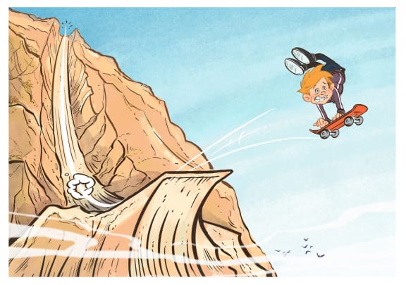 Cartoonist and illustrator Shaun Yeo | RNZ