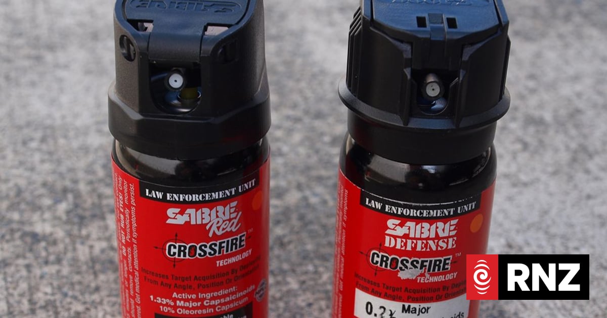 Pepper spray trial extended | RNZ