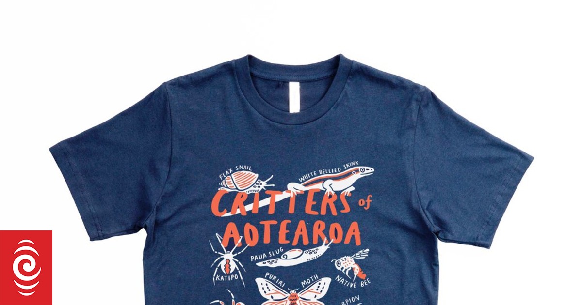Critter of the week T shirts! | RNZ