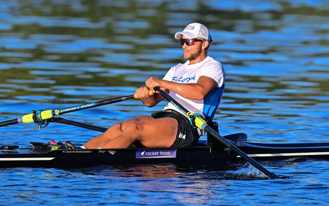 Jordan Parry, sitting in the hot seat at New Zealand Rowing | RNZ News
