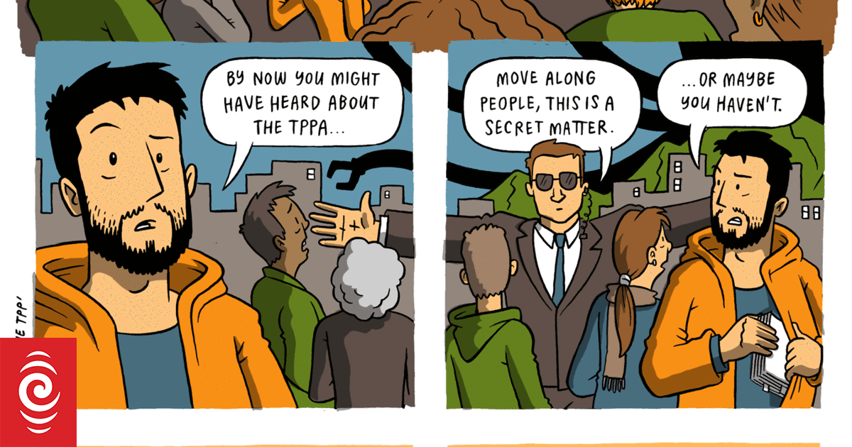 The Pencilsword: Who's afraid of the TPPA? | RNZ News