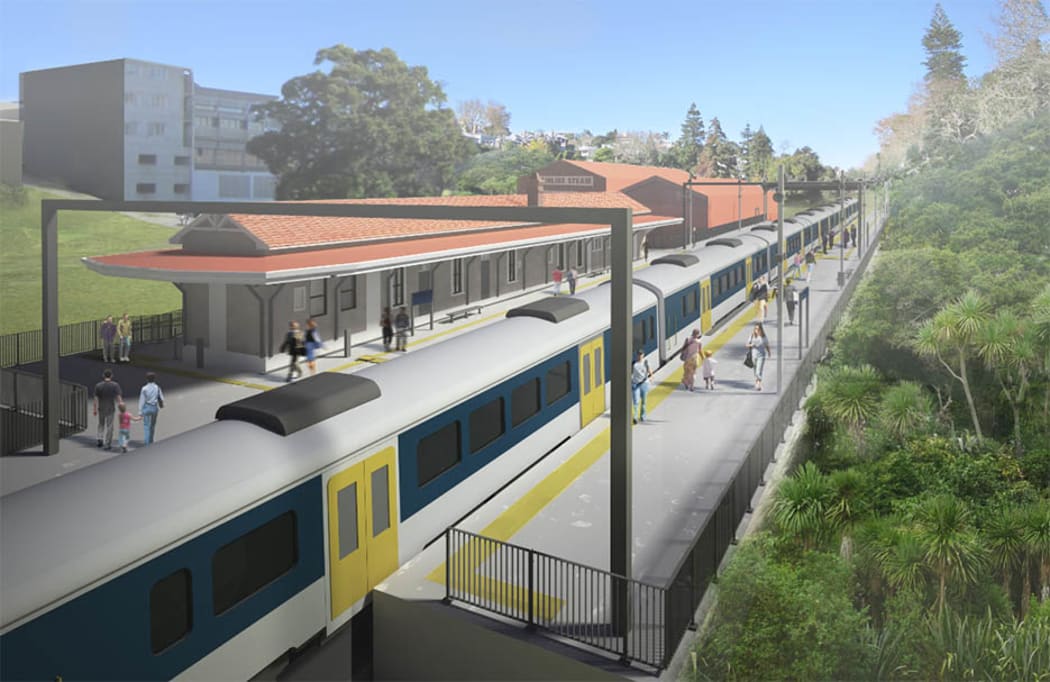 Parnell train station opens | RNZ News