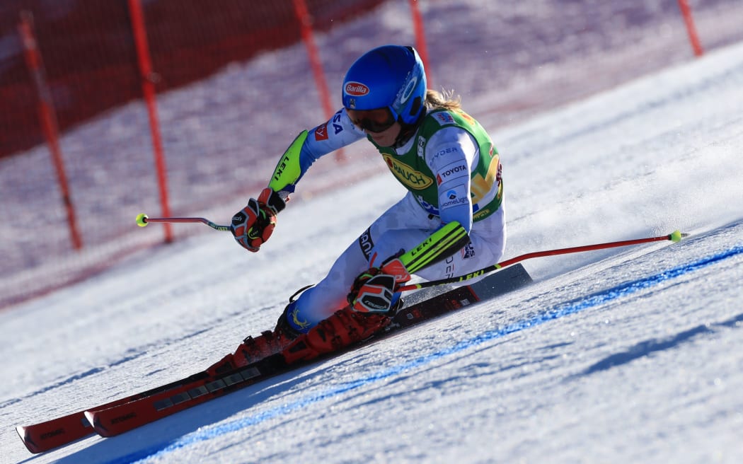 US skier Shiffrin equals World Cup record | RNZ News