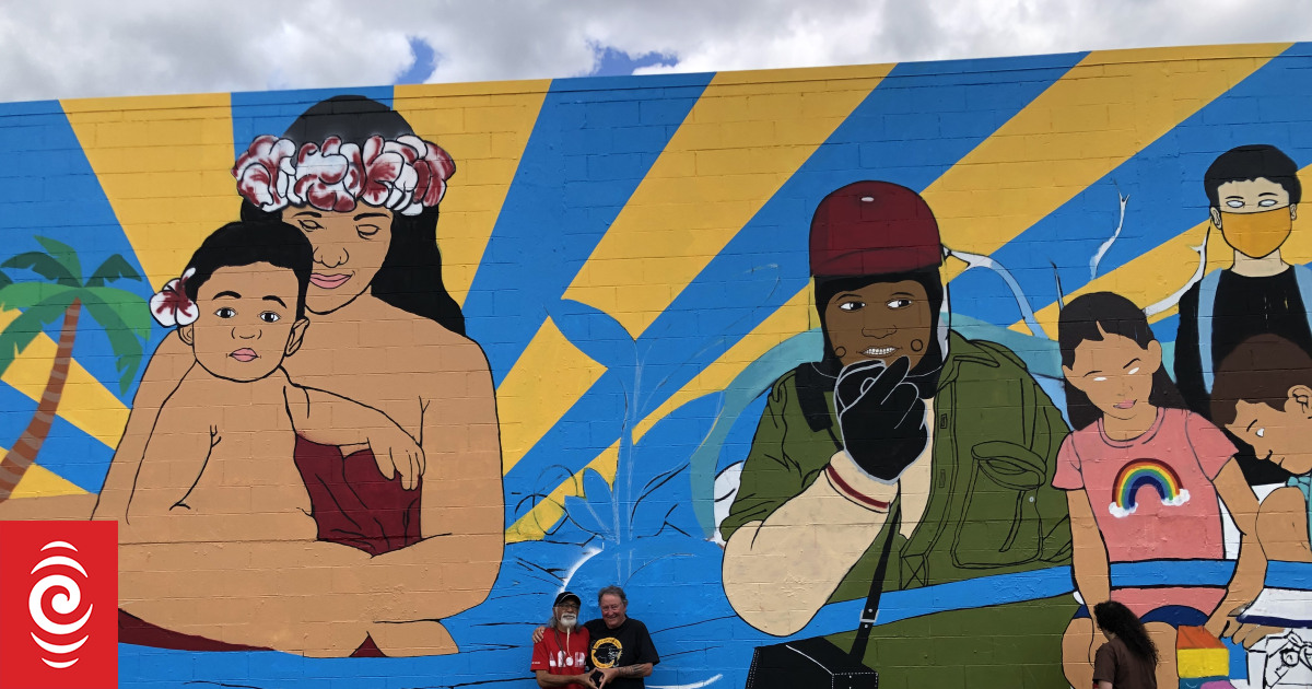 New mural marks the 50th anniversary of the Polynesian Panthers | RNZ