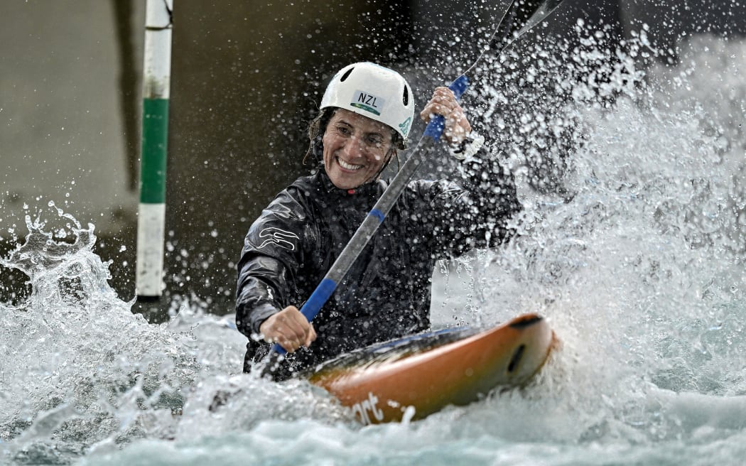 Luuka Jones wins first canoe slalom World Title | RNZ News