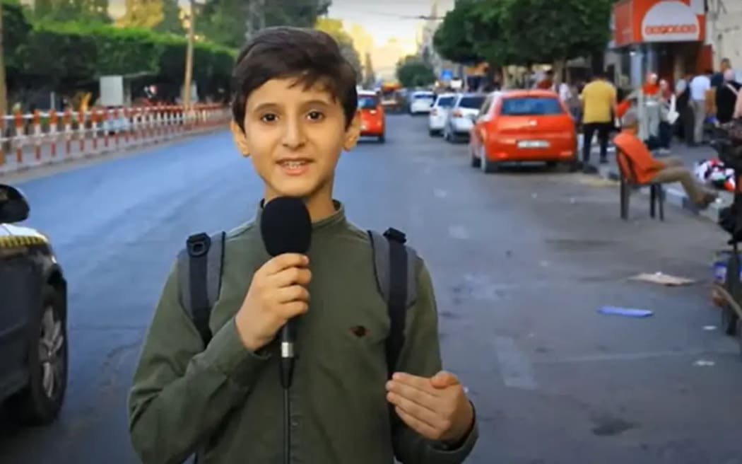 Awni Eldous: The Palestinian boy who dreamed of YouTube fame | RNZ News