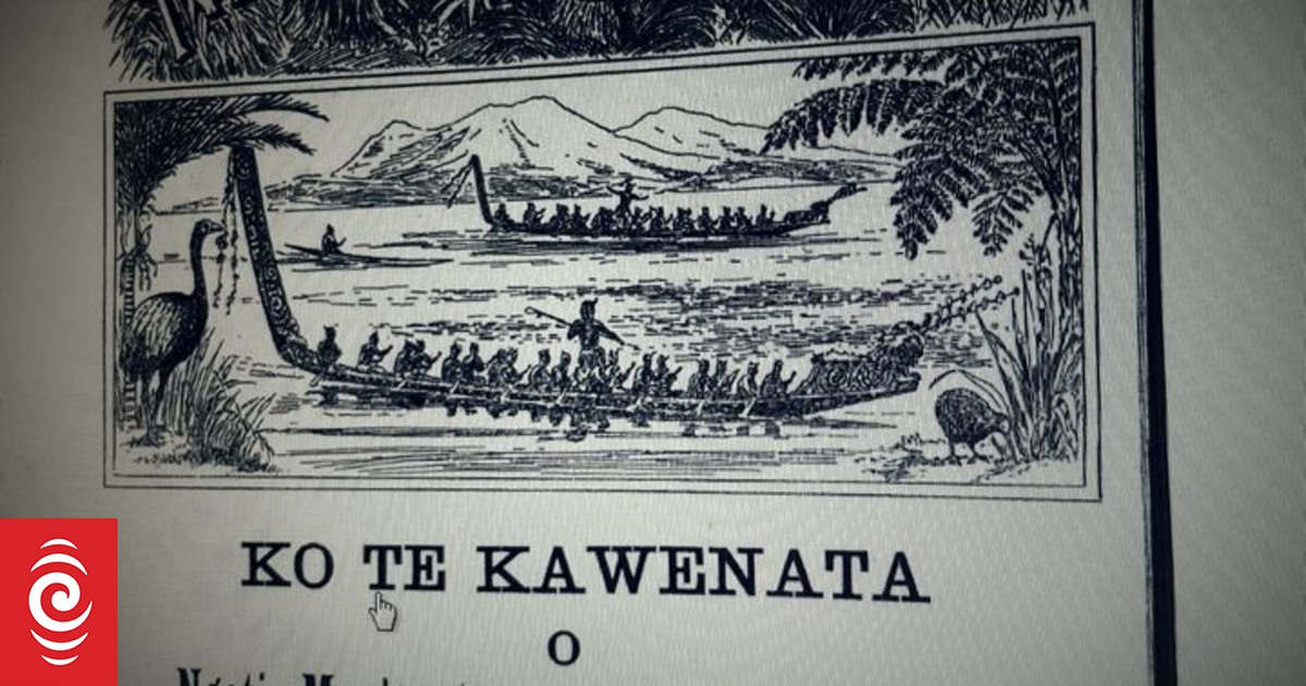 Ngāti Maniapoto signs agreement with Crown on Treaty claim | RNZ