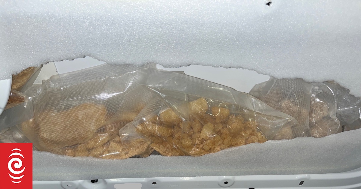$69 million worth of ecstasy, meth found hidden in van panels | RNZ News