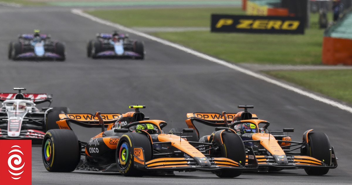 Formula 1: Norris leads McLaren front-row sweep with Monza pole | RNZ News