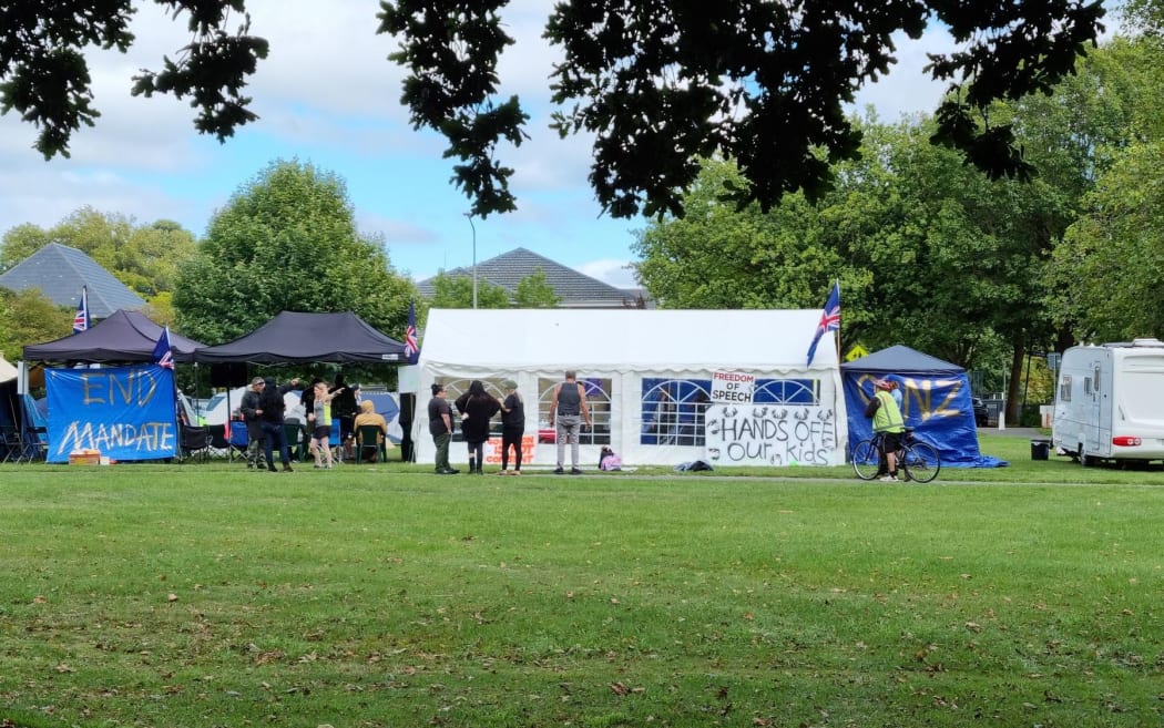 'The law has failed': Cranmer Square residents say protesters camping ...