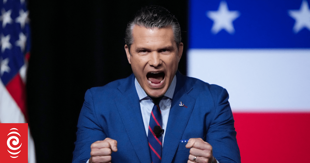 US defence leader's speech slamming 'fat generals' and 'beardos' met ...