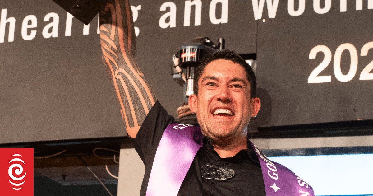 Toa Henderson wins Golden Shears Open | RNZ News