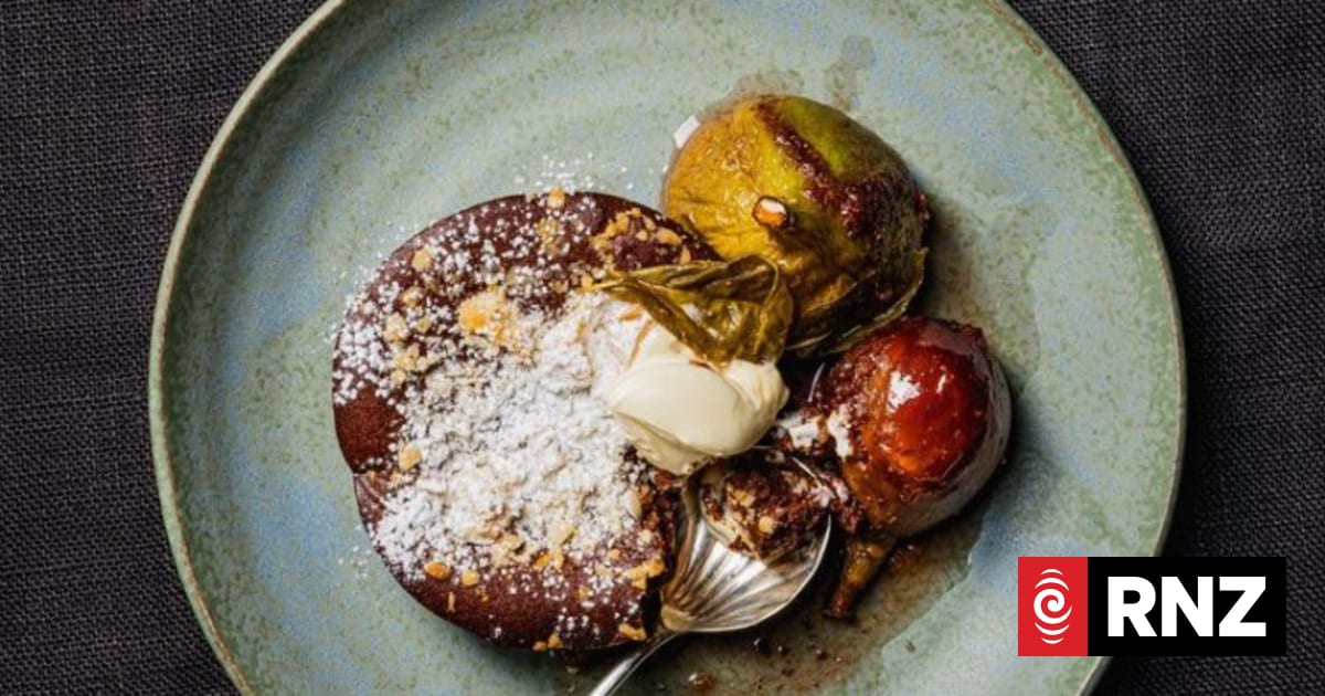 Fallen Chocolate and Macadamia Cake recipe | RNZ