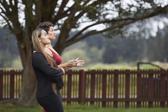 Hāngī Pants, Jake Mokomoko and Claire Varley | RNZ