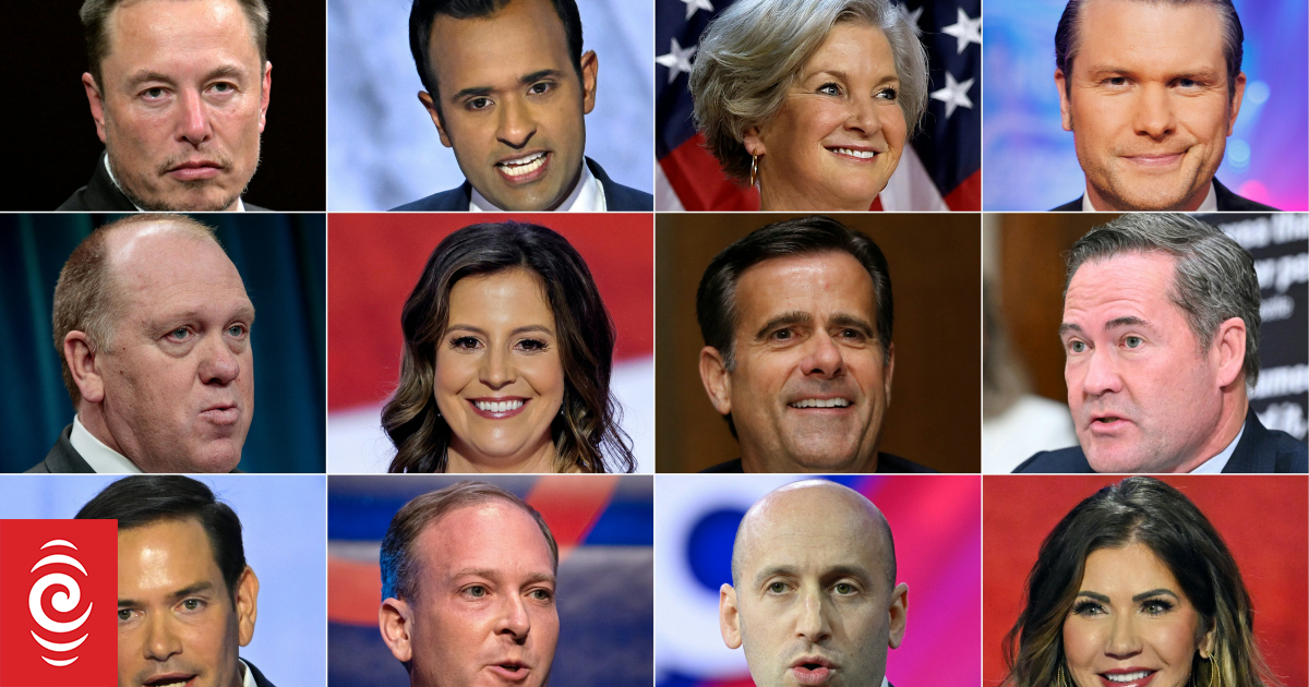 Trump rolls out his most MAGA picks for new White House term | RNZ News