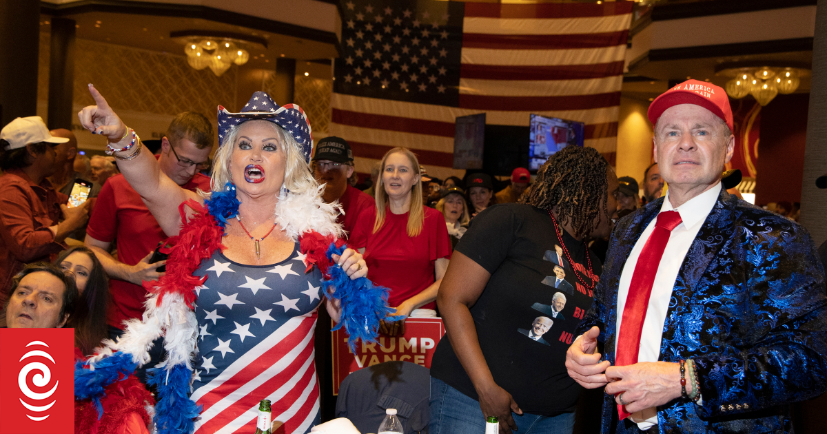 In pictures: Donald Trump wins US presidential election | RNZ News