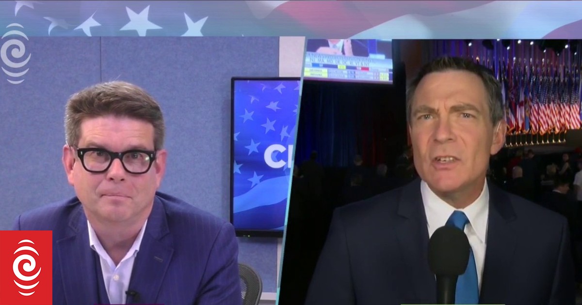 CNN's Jon Mann at Trump HQ, New York | RNZ