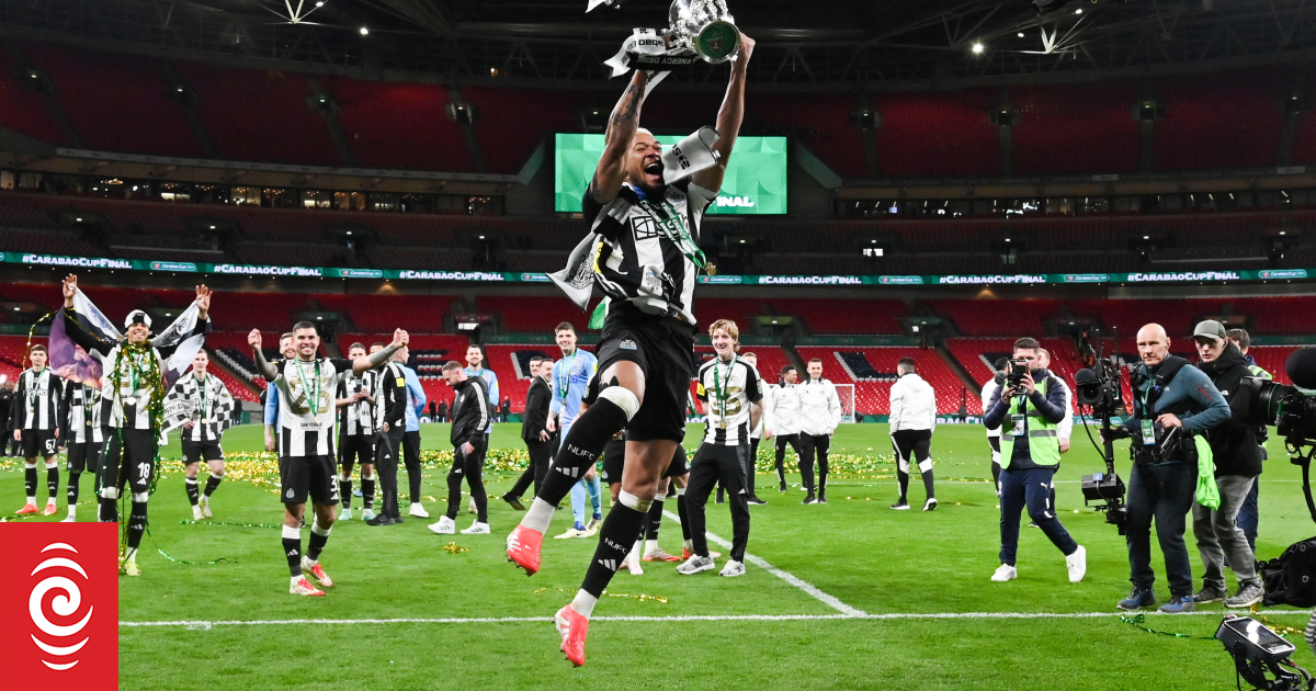 Newcastle win first major domestic trophy in 70 years | RNZ News