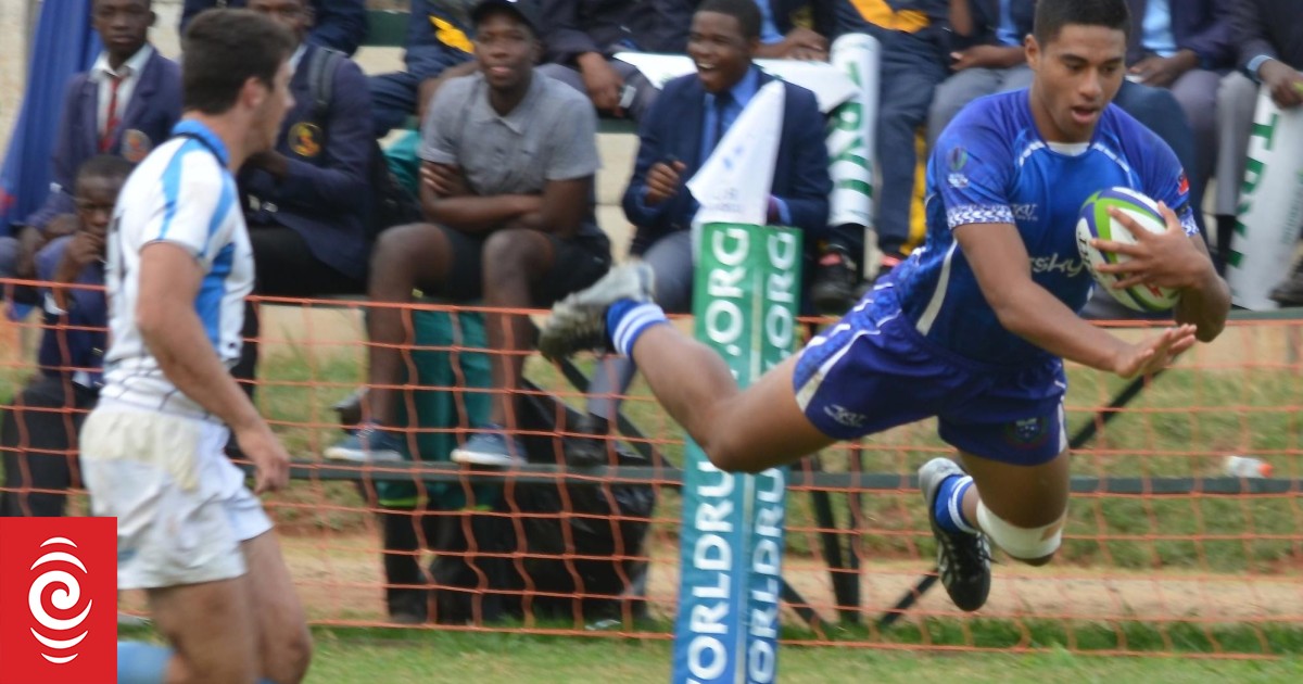 Sport: Baby Manu storm into Under 20 trophy final | RNZ News