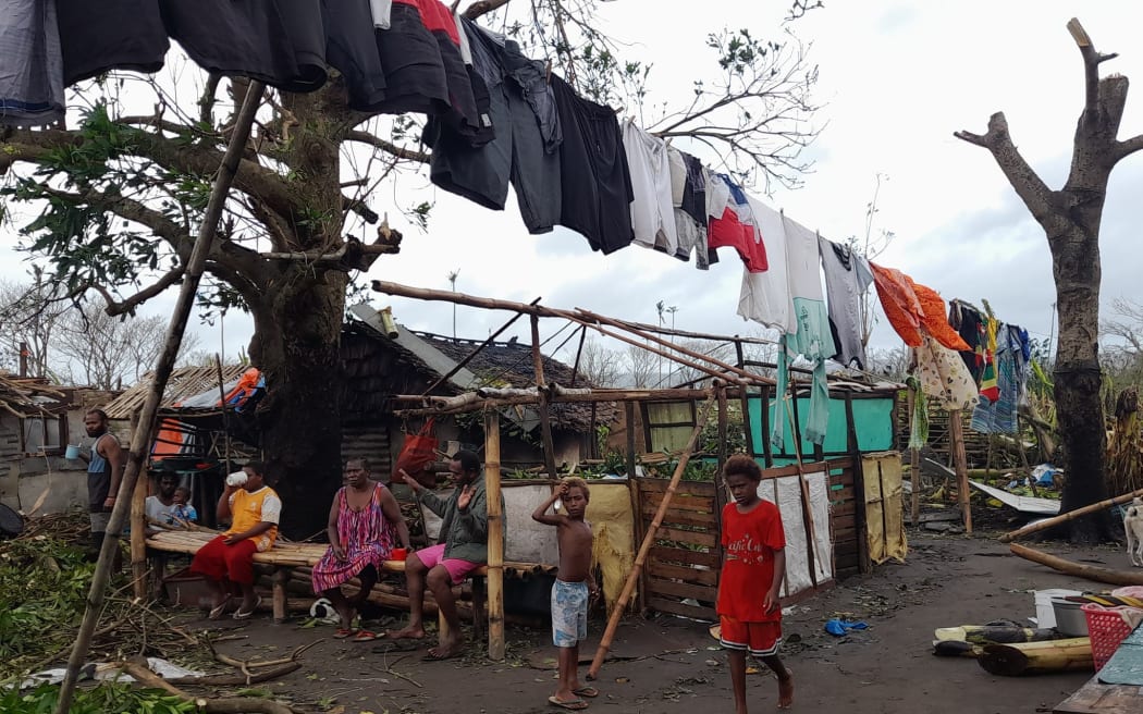 Back-to-back cyclones in Vanuatu - Stories of survival emerge | RNZ News