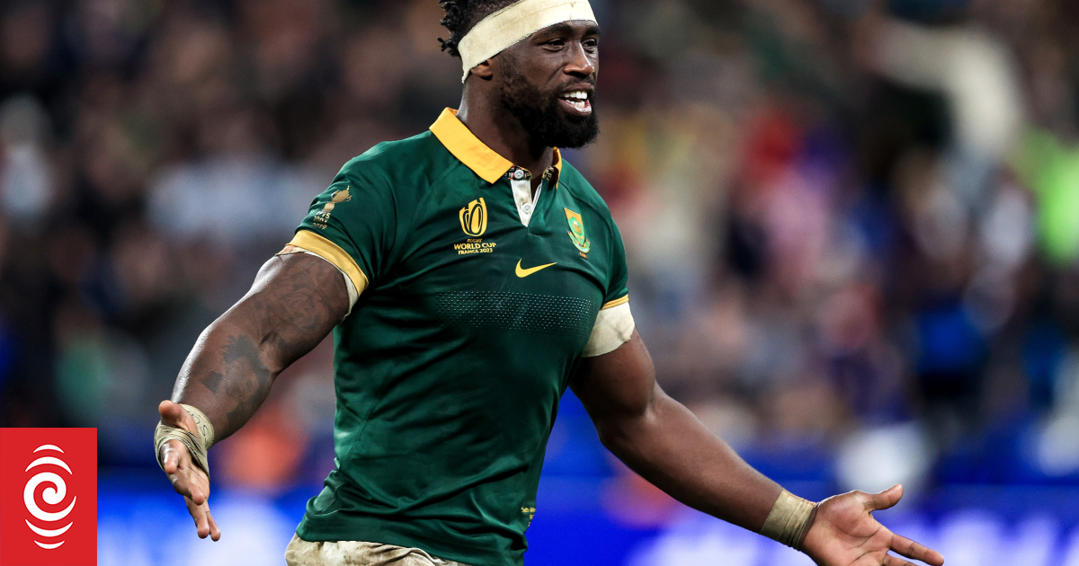 Springbok captain set to miss All Blacks tests | RNZ News