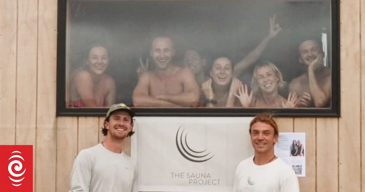 Pop-up sauna - heating up sauna culture in NZ | RNZ