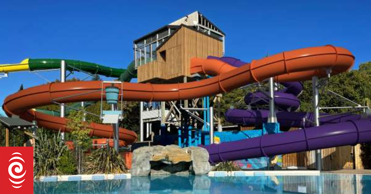 New $3.3m water slides to open at Hanmer Springs | RNZ News